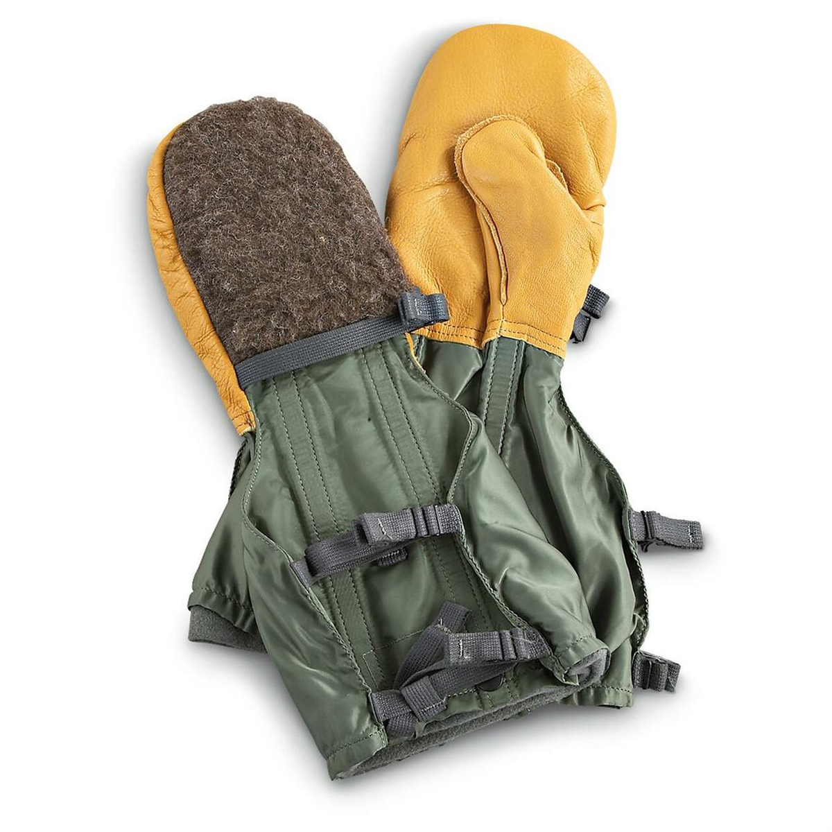 GI N-4B Flyers Extreme Cold Weather Mitten Set – Used – McGuire Army Navy