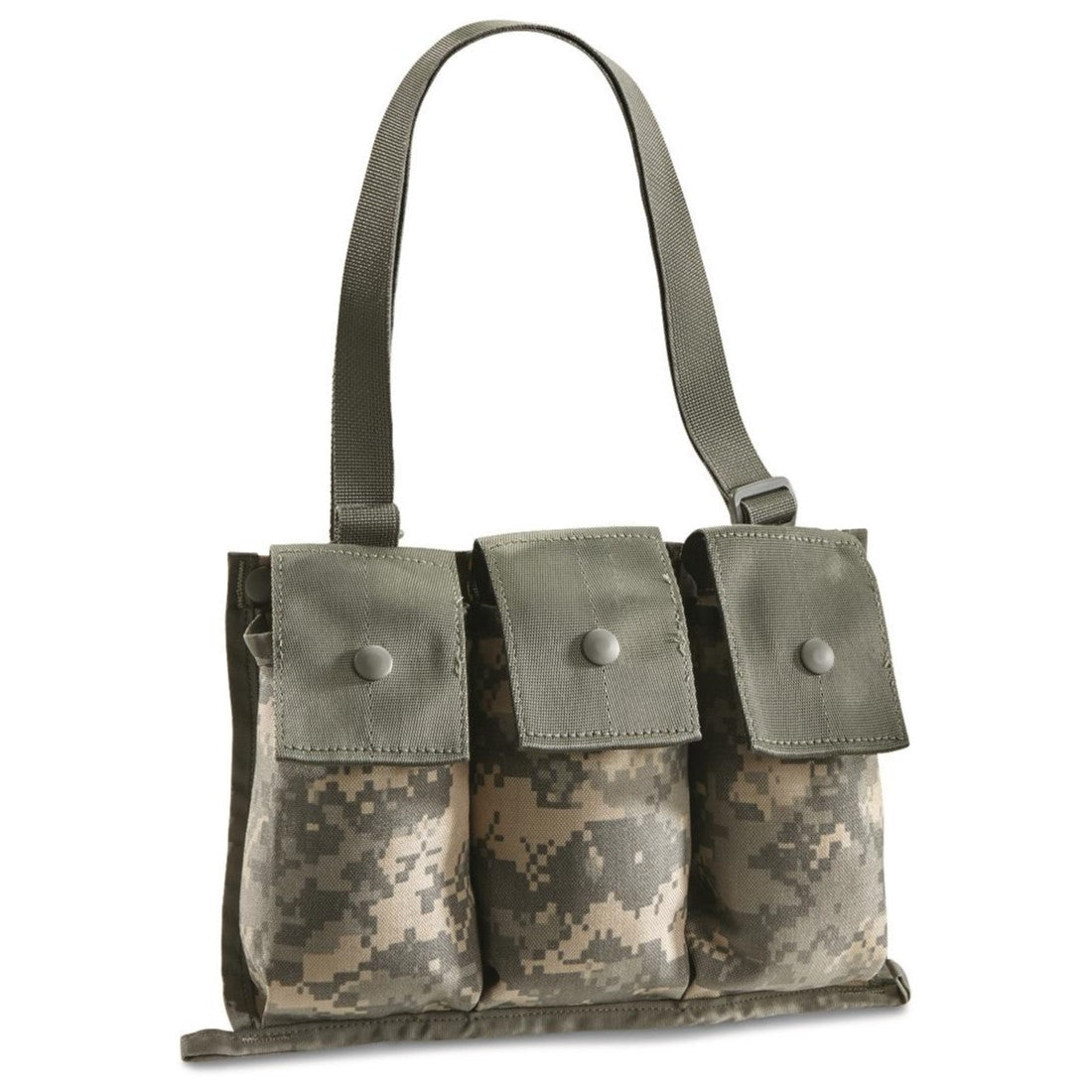 US Military Surplus GI MOLLE II 6 Magazine Bandoleer Pouch, ACU ...