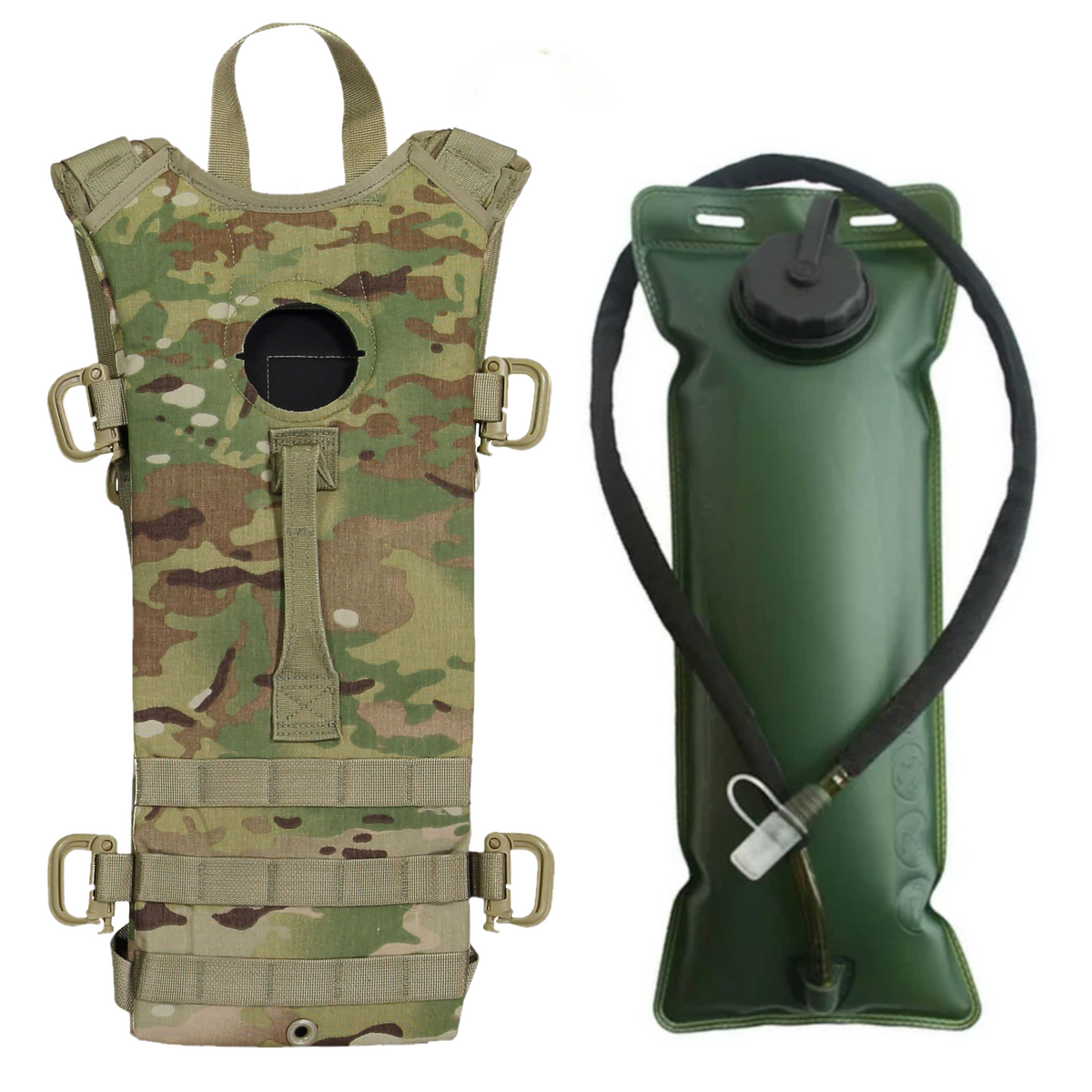 GI Used OCP Scorpion Hydration Carrier W/ New 3L Bladder – McGuire Army ...