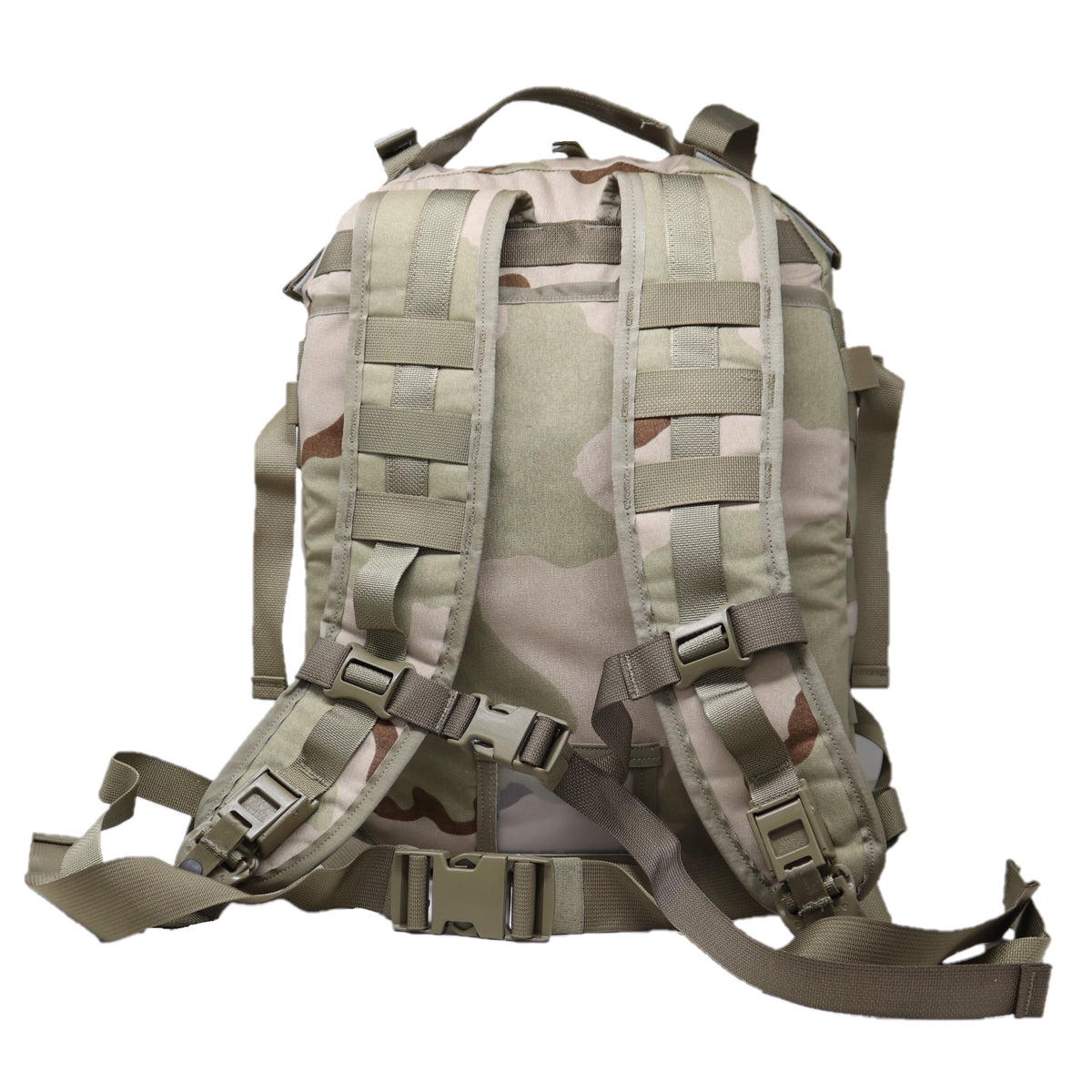 3-Color Desert Camo MOLLE II 3-Day Assault Pack – McGuire Army Navy
